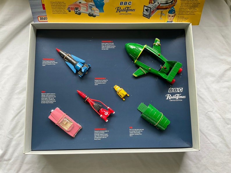Thunderbirds Are Go - BBC Commemorative Set. - Etsy
