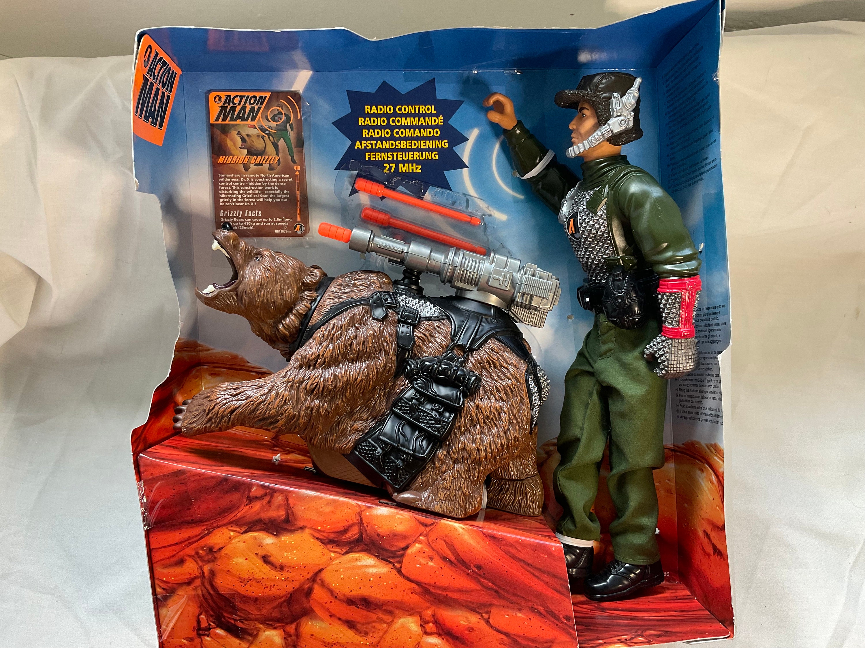 Action Man, Mission Grizzly. - Etsy