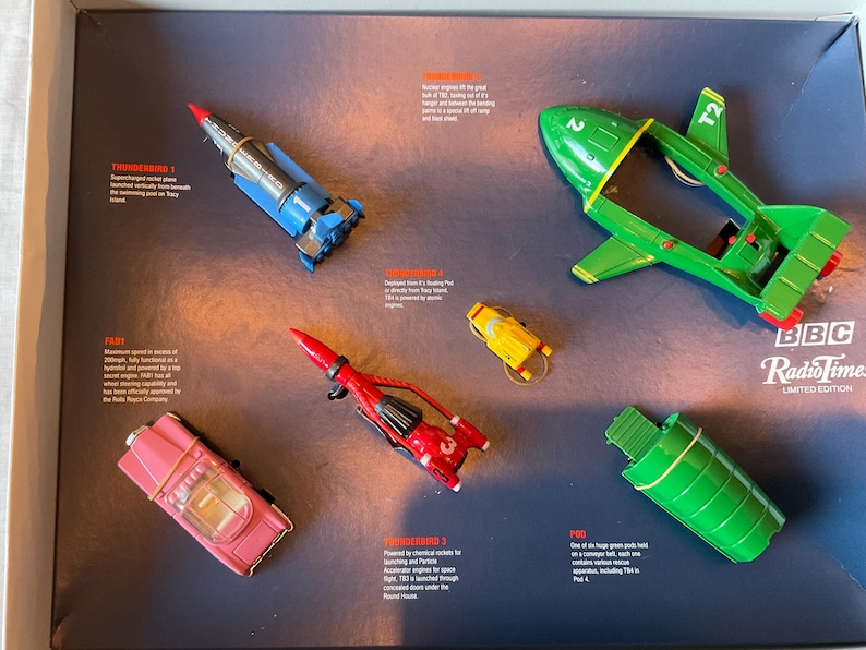 Thunderbirds Are Go - BBC Commemorative Set. - Etsy