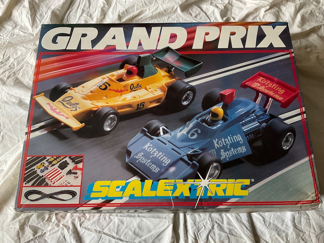 Grand Prix Scalextric Set Complete and Working Direct From - Etsy