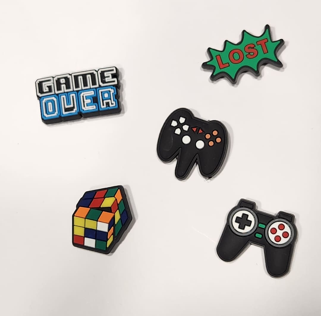 Video Game Croc Charms Jibbitz for Crocs Cool Gamer Shoe Charms Crocs ...