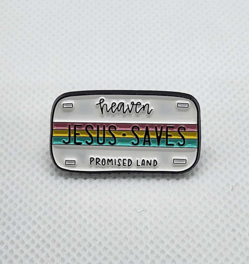 Jesus Enamel Pins: Christian Religious Gifts - Etsy