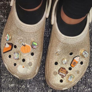 Fall Croc Charms Jibbitz for Crocs Cute Shoe Charms Autumn Harvest ...