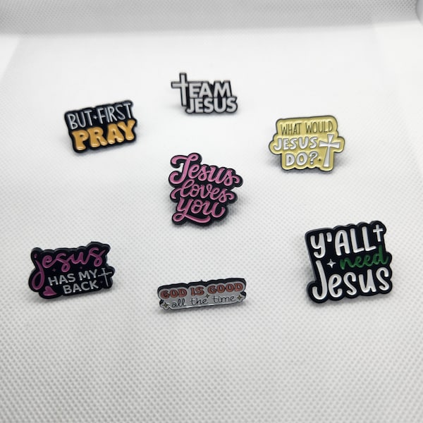 Christian Lapel Pins - Etsy