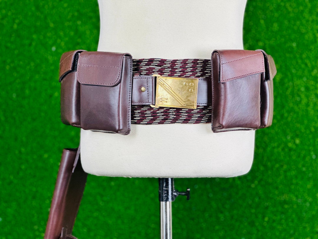Boba Fett Cosplay Leather Belt New Boba Fett Belt With Holster and ...