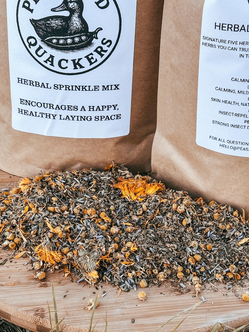 Natural Nesting Herb Blend for Ducks and Chickens – Herbal Sprinkle Mix ...