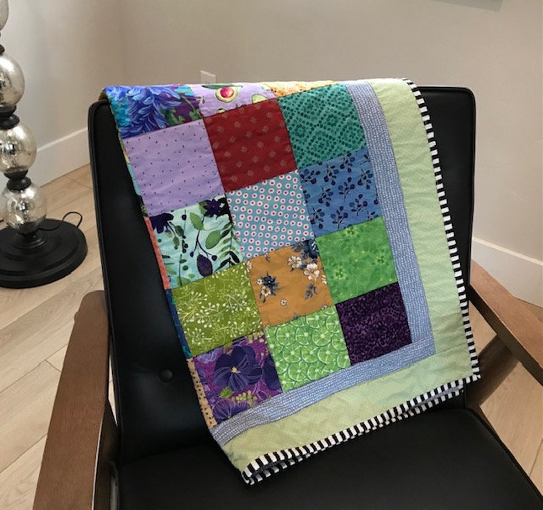 Baby Playtime Quilt or Small Lap Quilt Handmade 33 by - Etsy