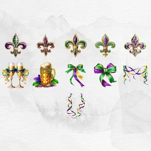 71 PNG Watercolor Mardi Gras PNG Party Clipart, Mardi Gras Party Clip ...