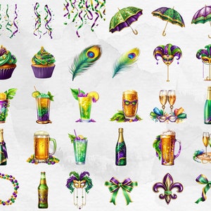71 PNG Watercolor Mardi Gras PNG Party Clipart, Mardi Gras Party Clip ...