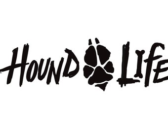 Galloping Greyhound Car Decal - Etsy