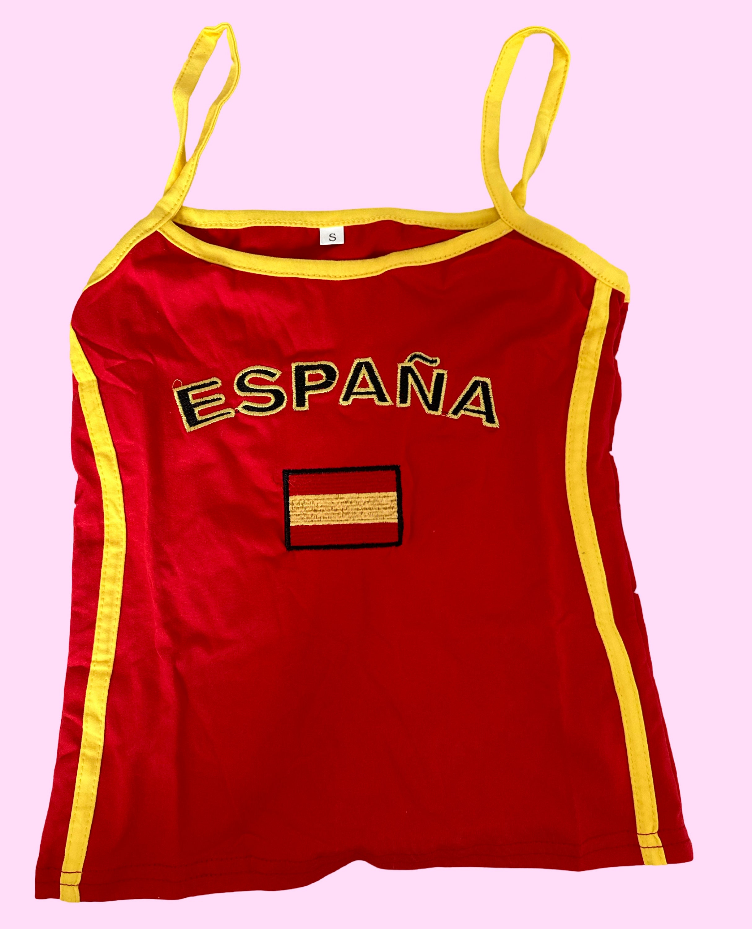 Spain Cute Y2K T-shirt, Angel Baby Espana Tee Short Sleeve Top - Etsy