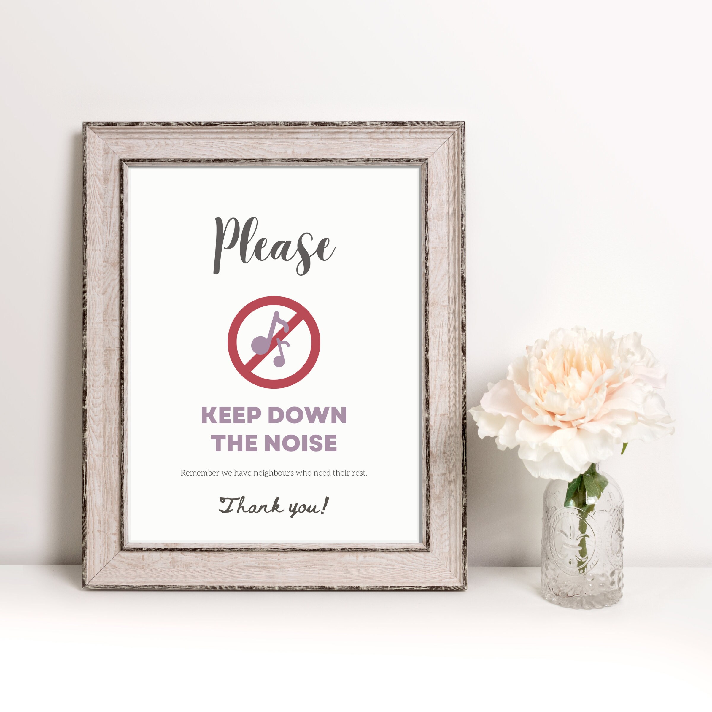 Please Keep Quiet Poster