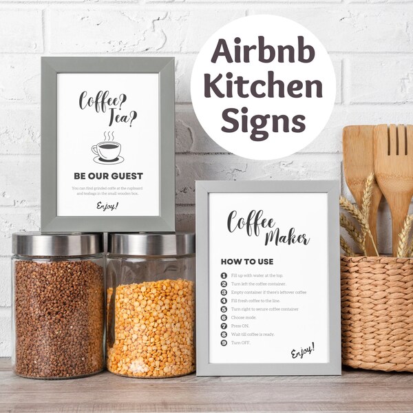 Airbnb Info Card - Etsy
