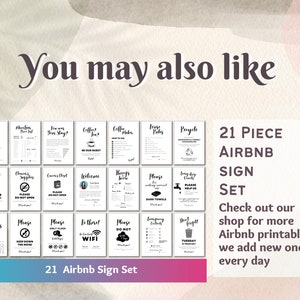 Editable AC Sign, Printable Airbnb Air Conditioner Sign, Custom VRBO ...