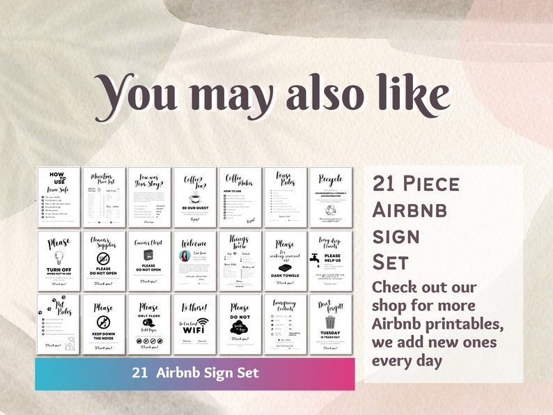 Editable AC Sign, Printable Airbnb Air Conditioner Sign, Custom VRBO ...