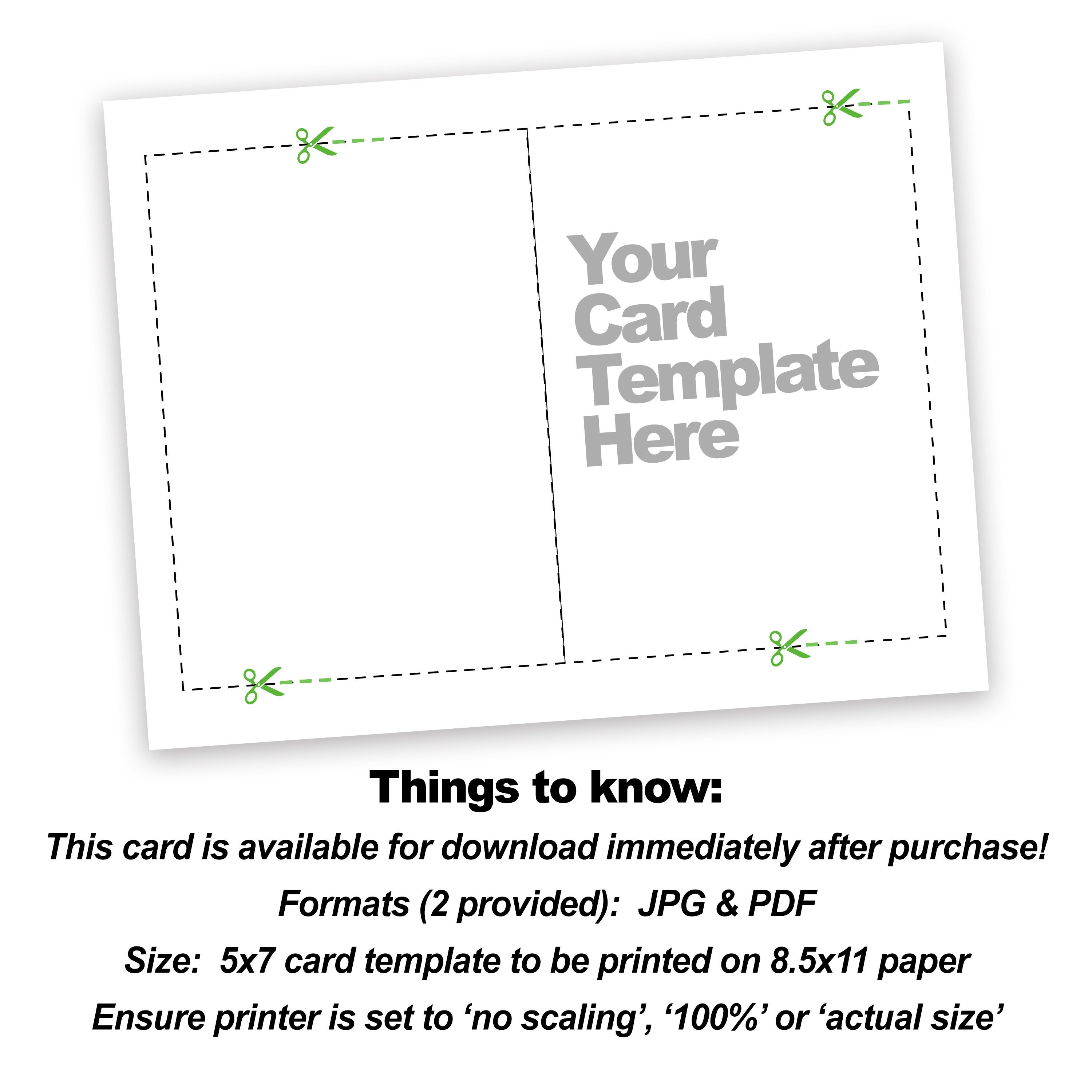 Printable Youre Great Greeting Card, Youre Flipping Great, Funny ...