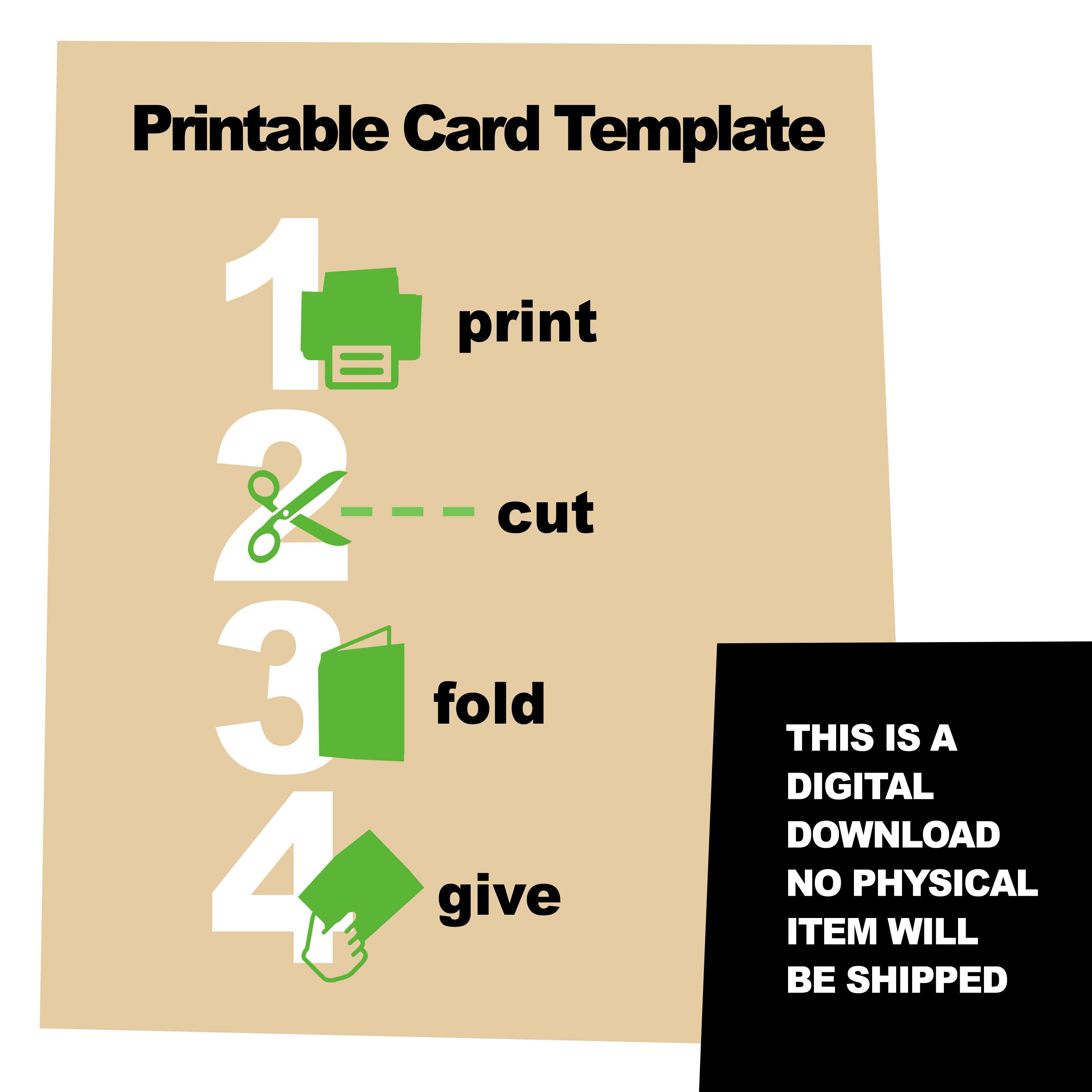 PRINTABLE Card, Breaking the Mold Card, Look at You Card, Congrats ...