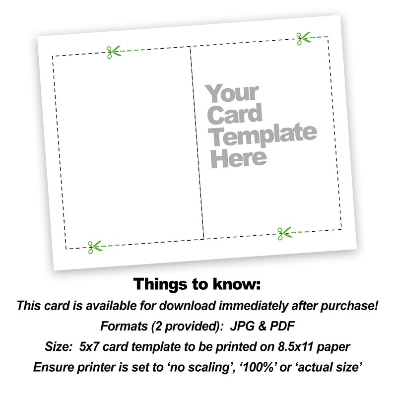 PRINTABLE Card, Words Card, INSTANT DOWNLOAD, Dont Know What to Say ...