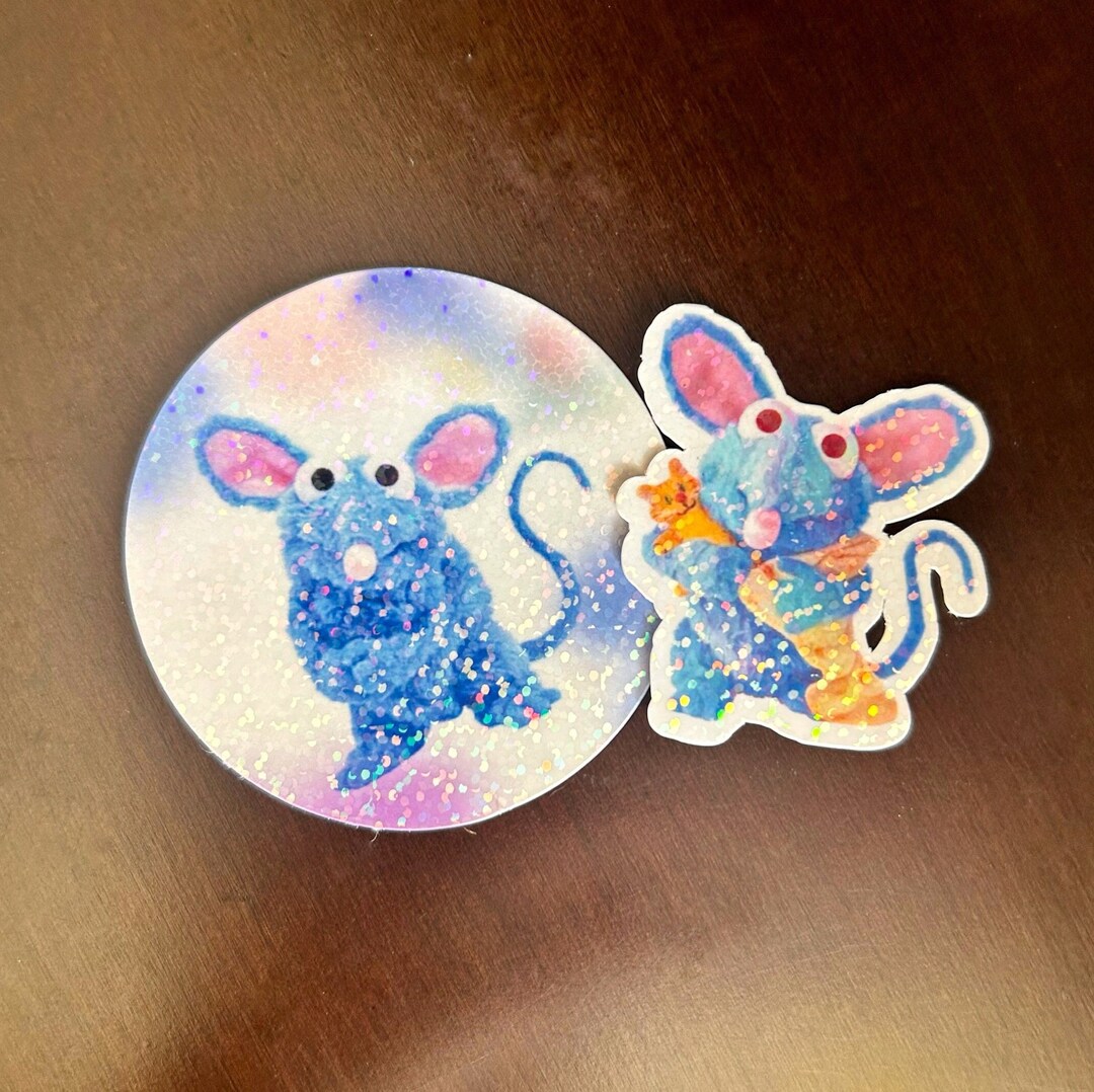 Holographic Vinyl Decal Tutter Stickers / Inspired by the Show Bear in ...