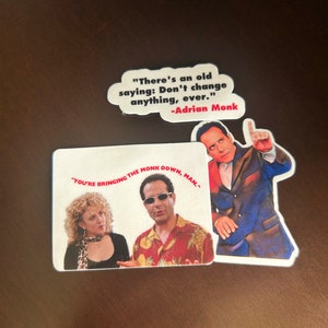 Monk Themed Vinyl Stickers - Etsy