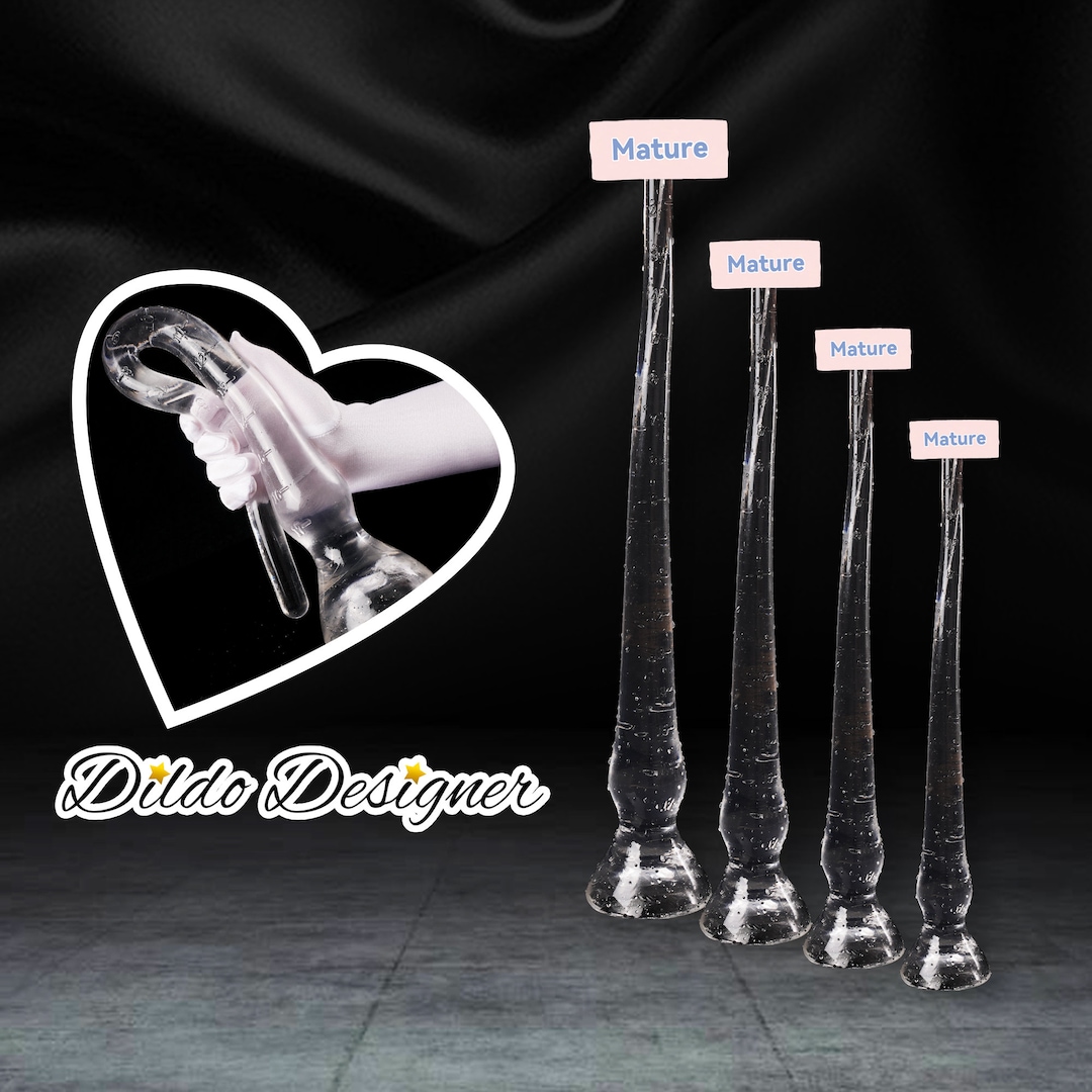 Long Butt Plug, Super Long Anal Plug, Soft Anal Dildo, Clear Butt Plug ...