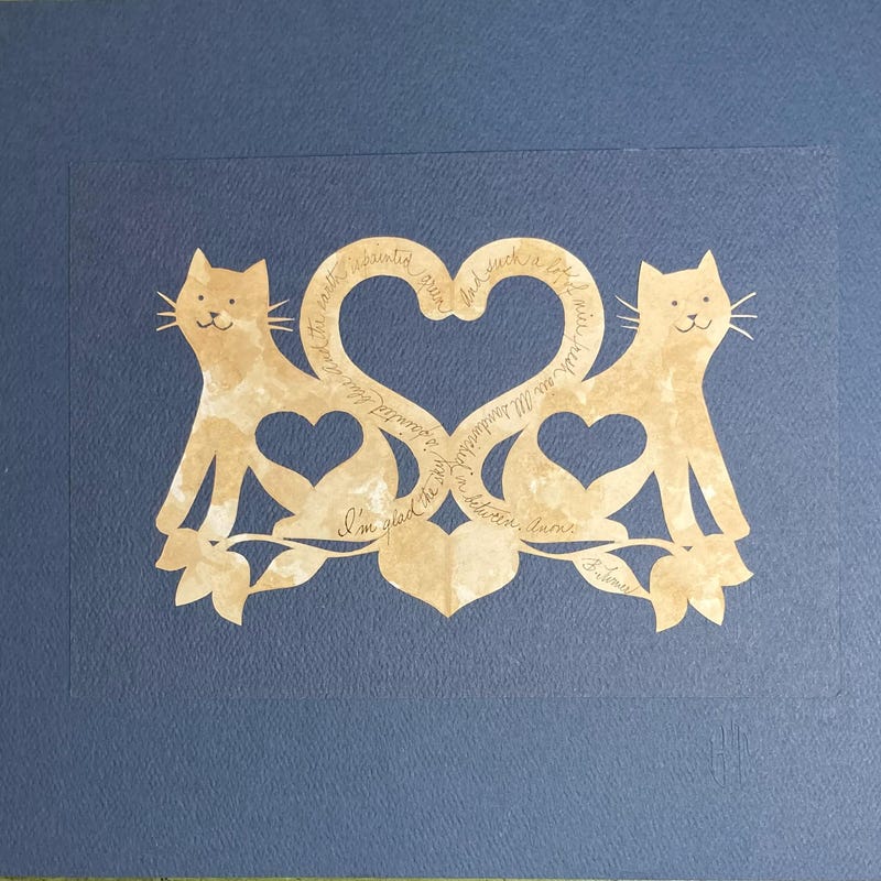 Scherenschnitte - Etsy