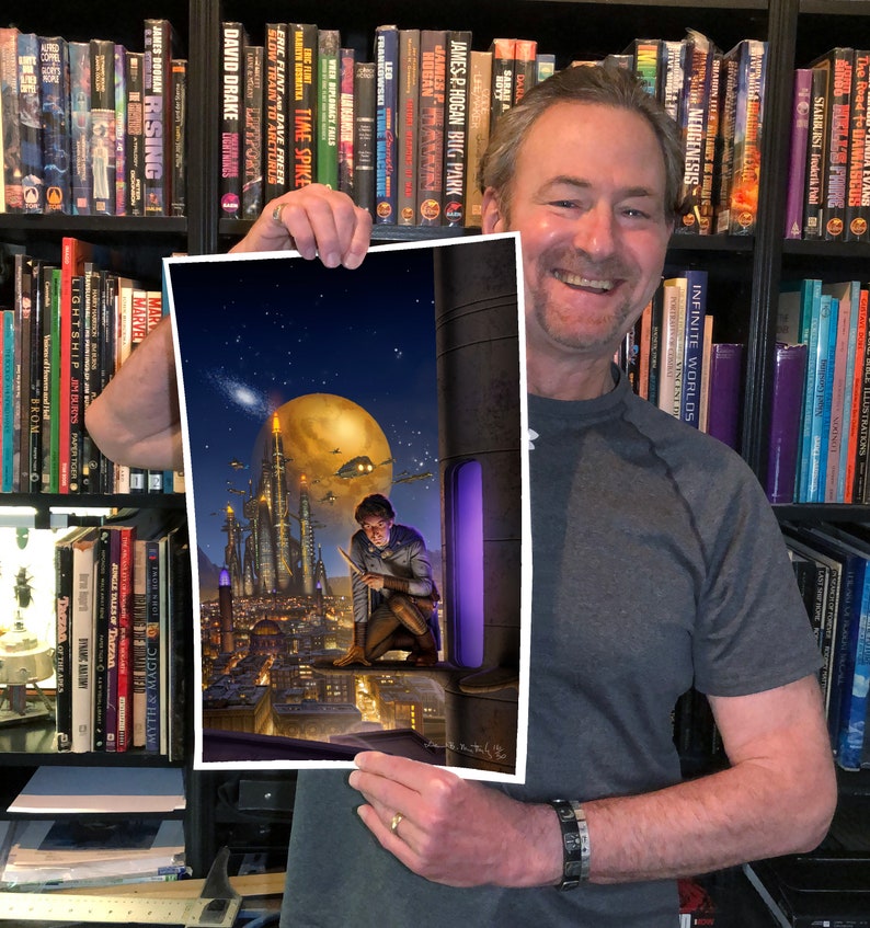 NECESSITIES CHILD Cover Art by David Mattingly for the Book by - Etsy