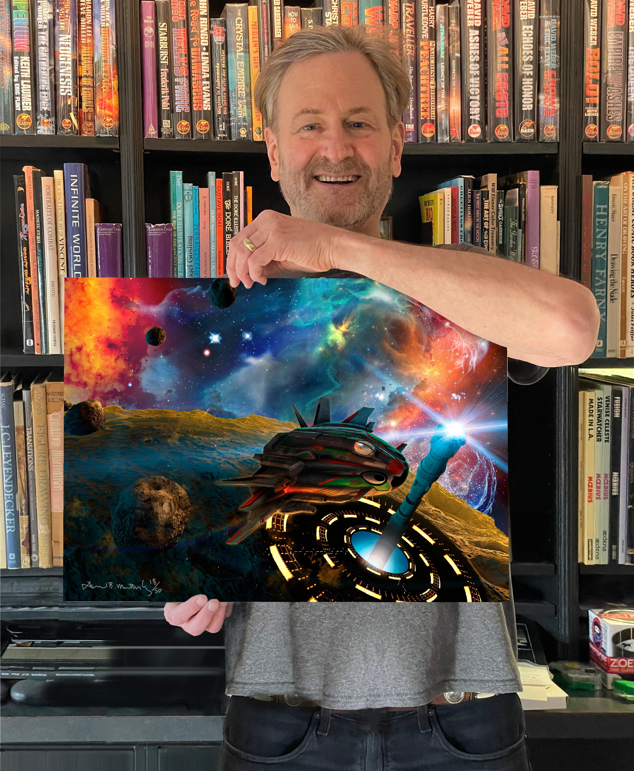 NEOGENESIS Cover Art by David Mattingly for the Book by Steve Miller ...