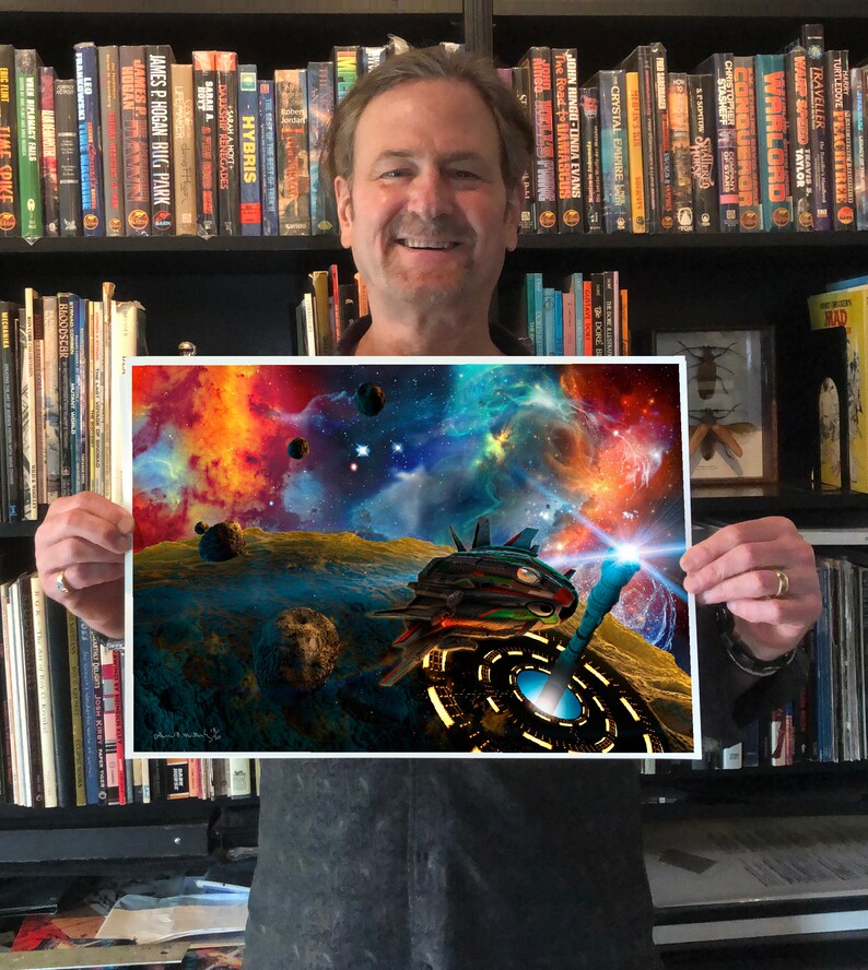 NEOGENESIS Cover Art by David Mattingly for the Book by Steve Miller ...