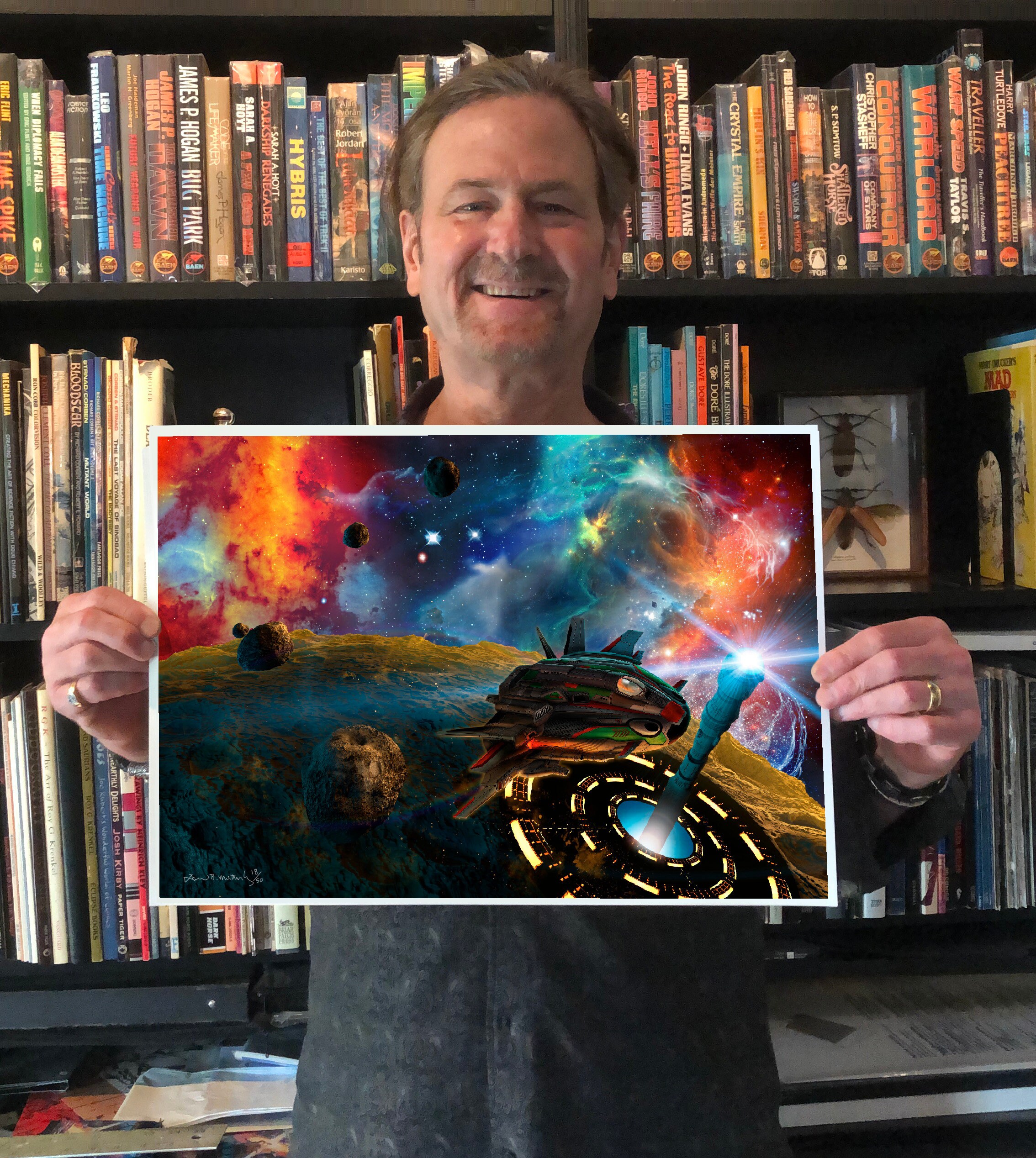 NEOGENESIS Cover Art by David Mattingly for the Book by Steve Miller ...