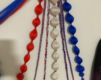 Red Heart Rave Braids - Etsy