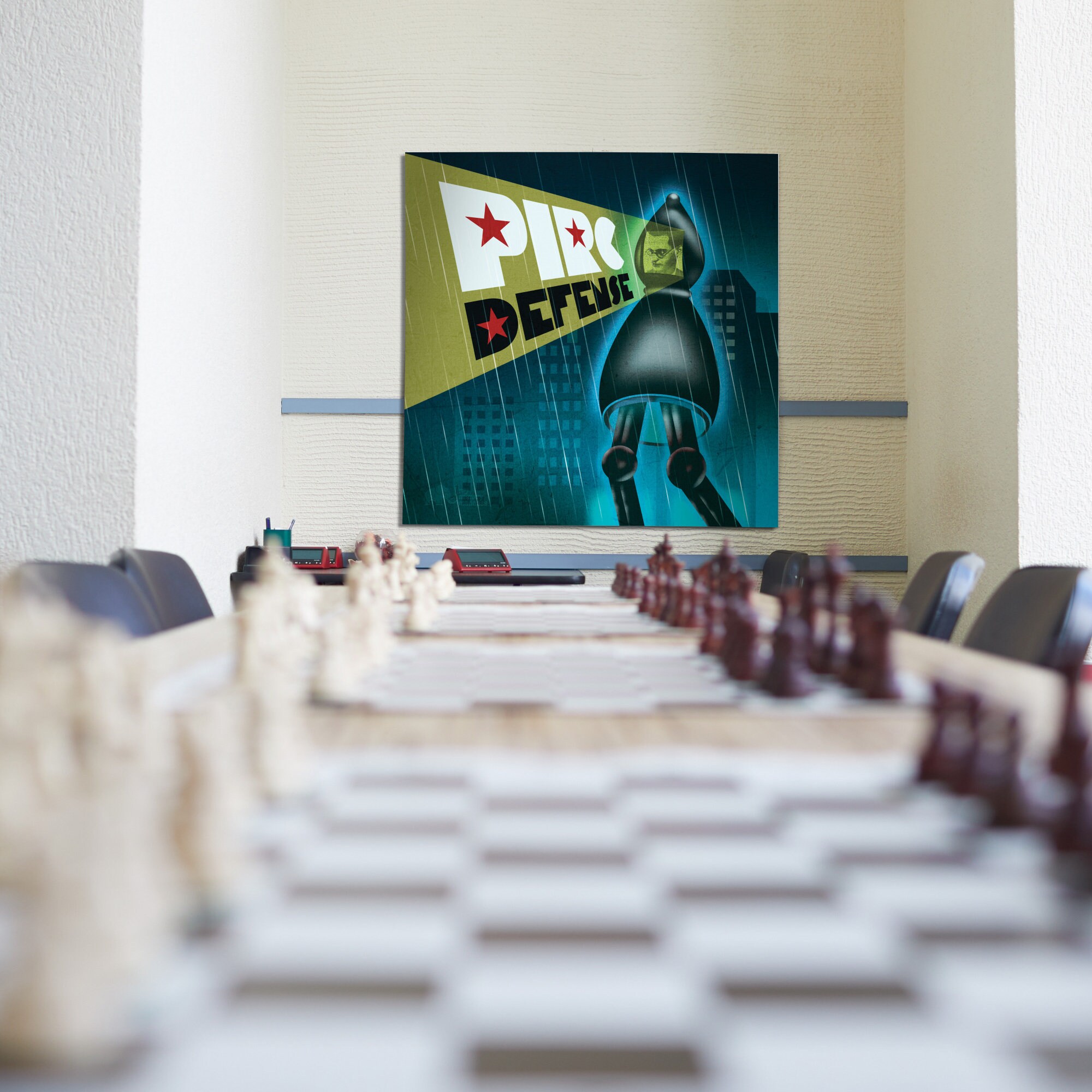 The Pirc Defense Chess Opening Poster Print Chess - Etsy