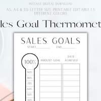 Girl Scout Cookie Goal Tracker | 2026 Printable Worksheet (digital ...