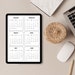 2024 Mini Calendars | Monthly Planner | Minimalist Calendar | 3.5 X3.4 ...
