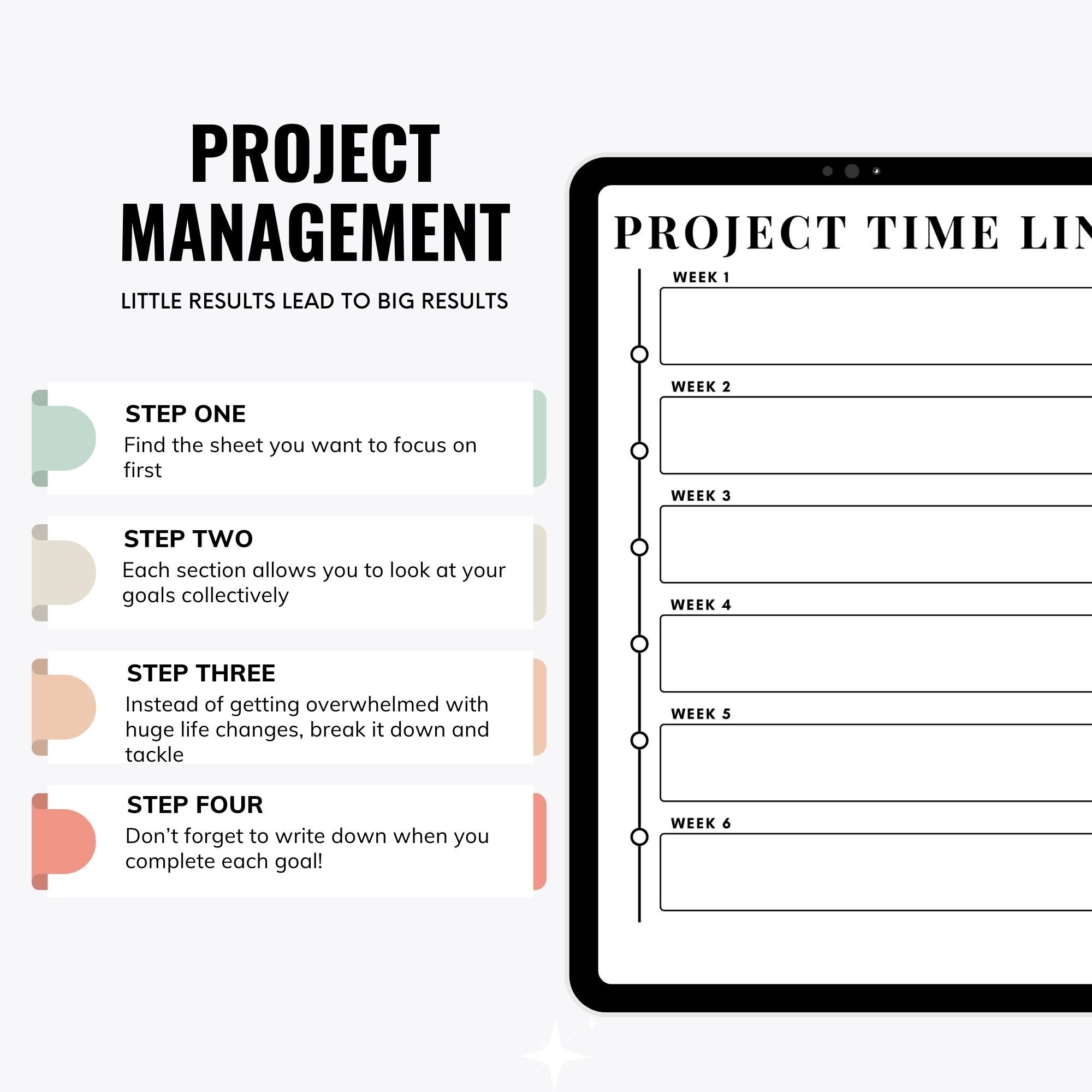 Project Management Planner Template, To-do Assignment List, Project ...