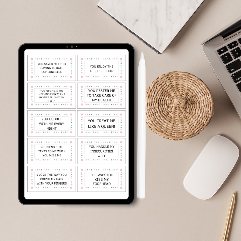 Reasons Why I Love You, Couple Cards, Love Messages, Printable Love ...