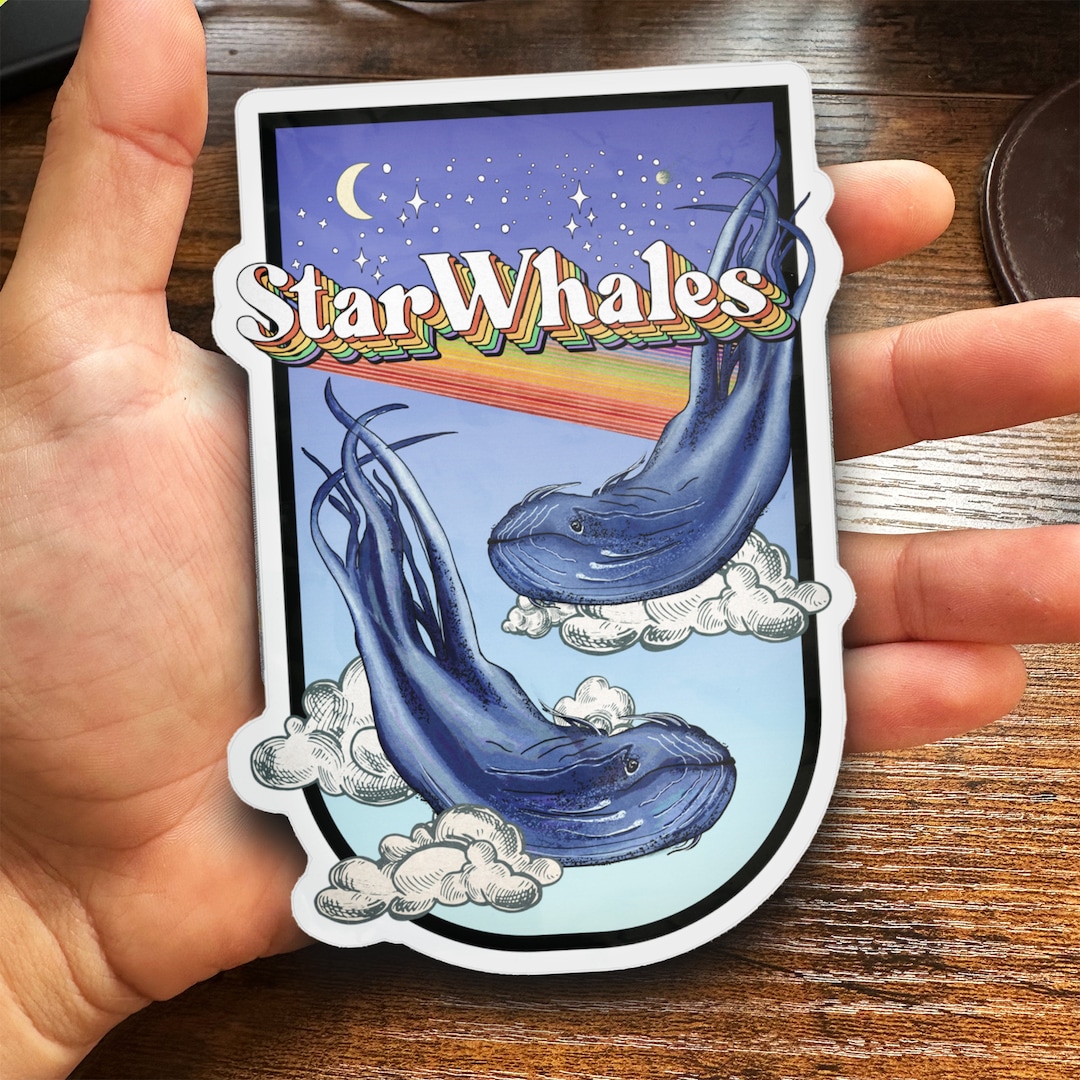 Purrgil Sticker for Ahsoka Fans Purrgill Decal Space Whales Star Wars ...