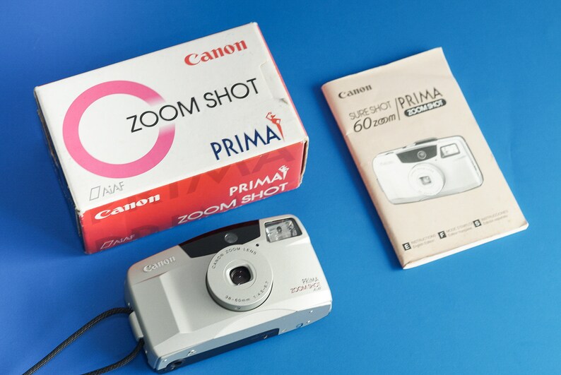 Canon Sure Shot 60 Zoom/prima Zoom Shot/autoboy Juno 35mm Film Camera ...