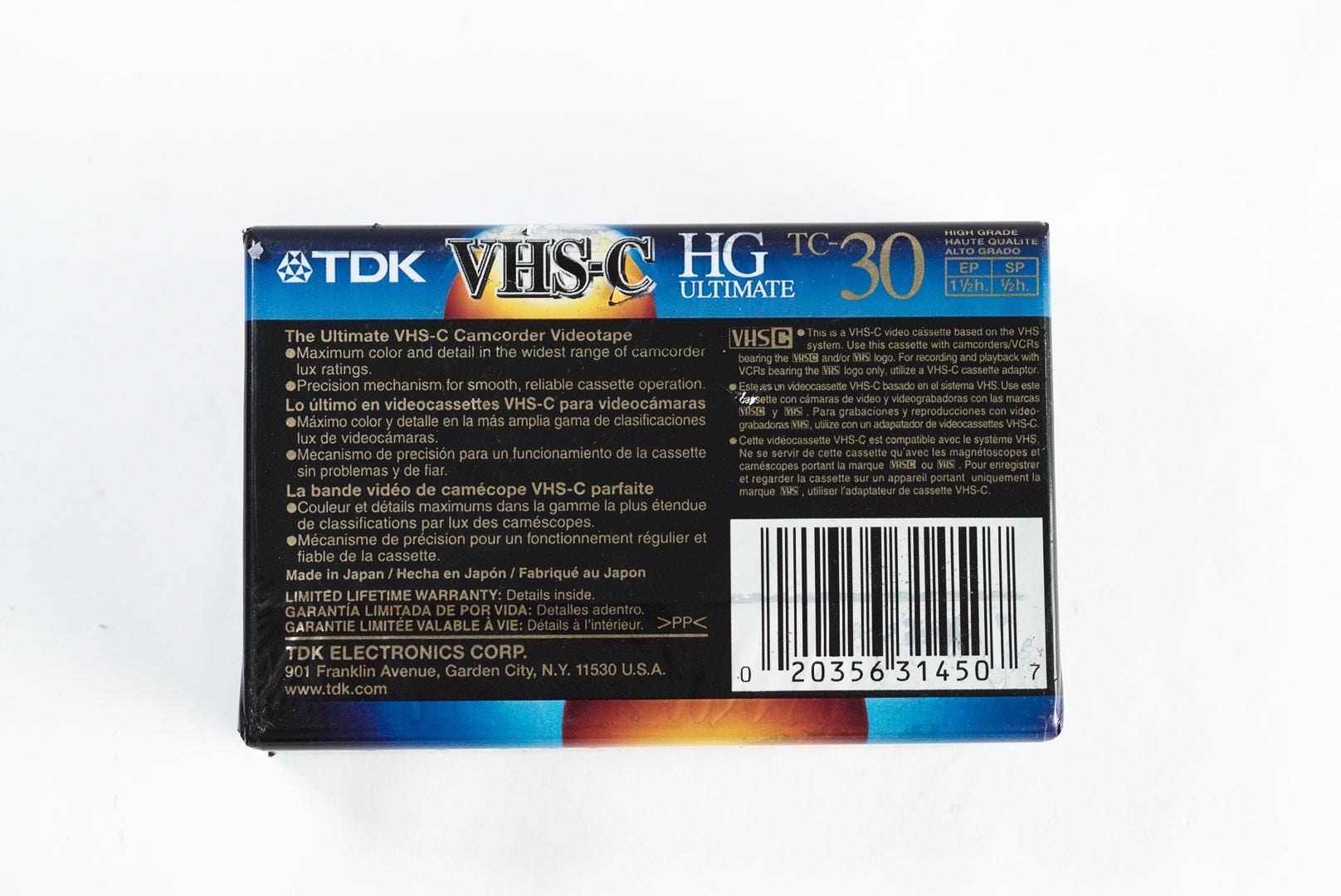 New TDK VHS-C Hg Ultimate Tape Compact Vhs Cassettes - Etsy