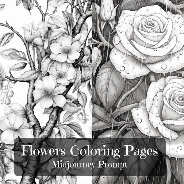 Coloring Pages Ai Prompts - Etsy
