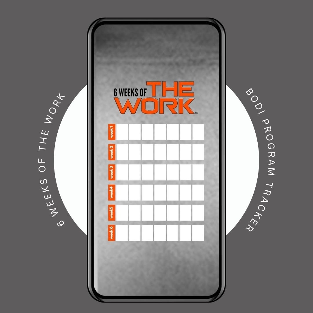 6 Weeks of the Work Tracker | Amoila Cesar Bodi Program | Sweaty Selfie ...