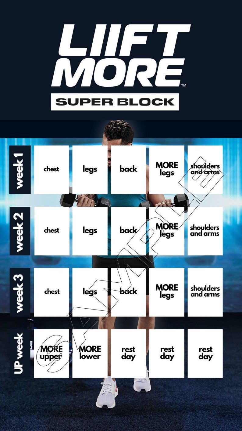 LIIFT More Super Block Tracker | Lift More Joel Freeman Bodi Super ...