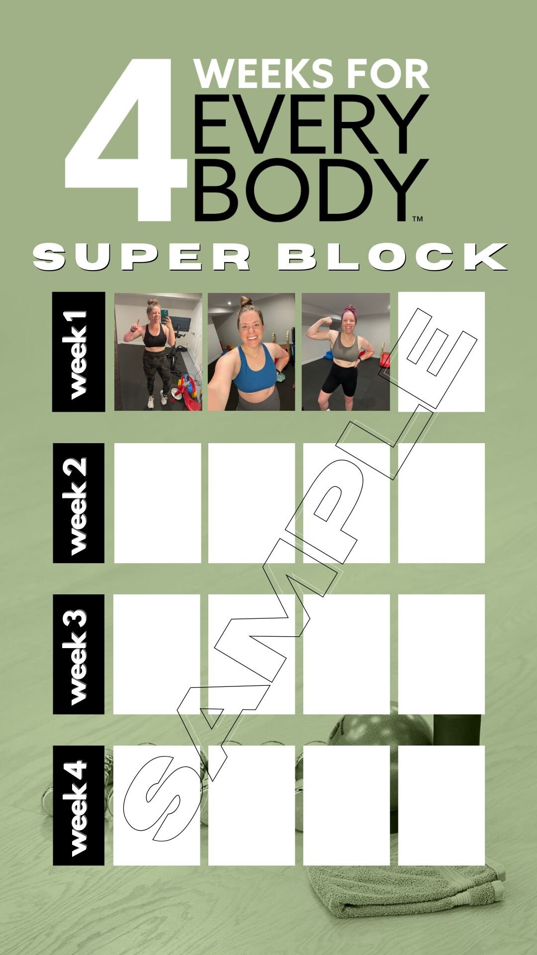4 Weeks for Every Body Tracker | 4 Week Gut Protocol Bodi Super Block ...