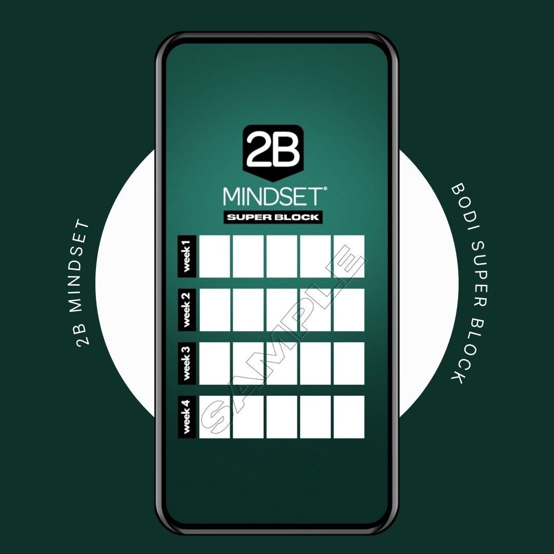 2B Mindset Super Block Tracker Ilana Muhlstein Bodi Super Block Meal ...