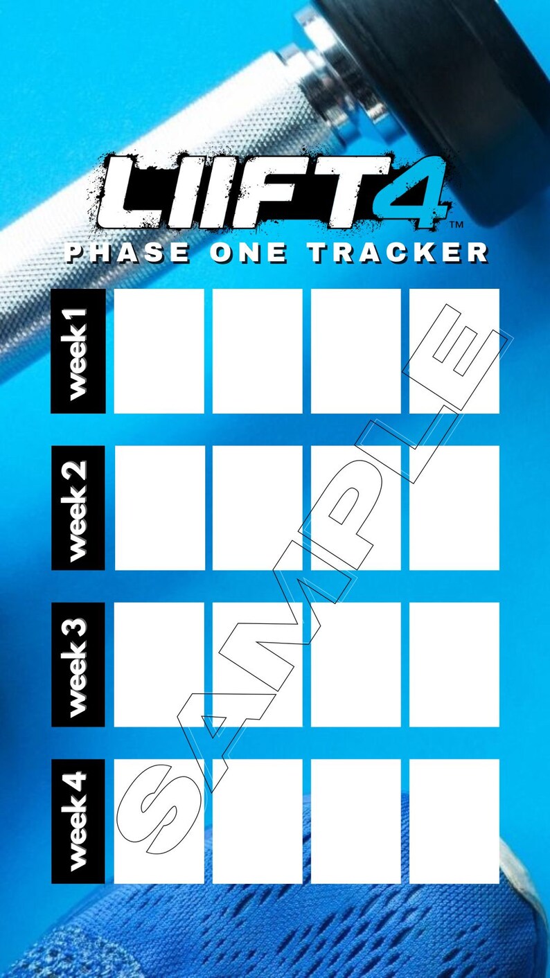 LIIFT4 Tracker | Lift 4 Joel Freeman Bodi Program | Sweaty Selfie ...