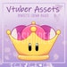 Bowsette Crown - Animated Vtuber Asset (vtube Studio) - Etsy