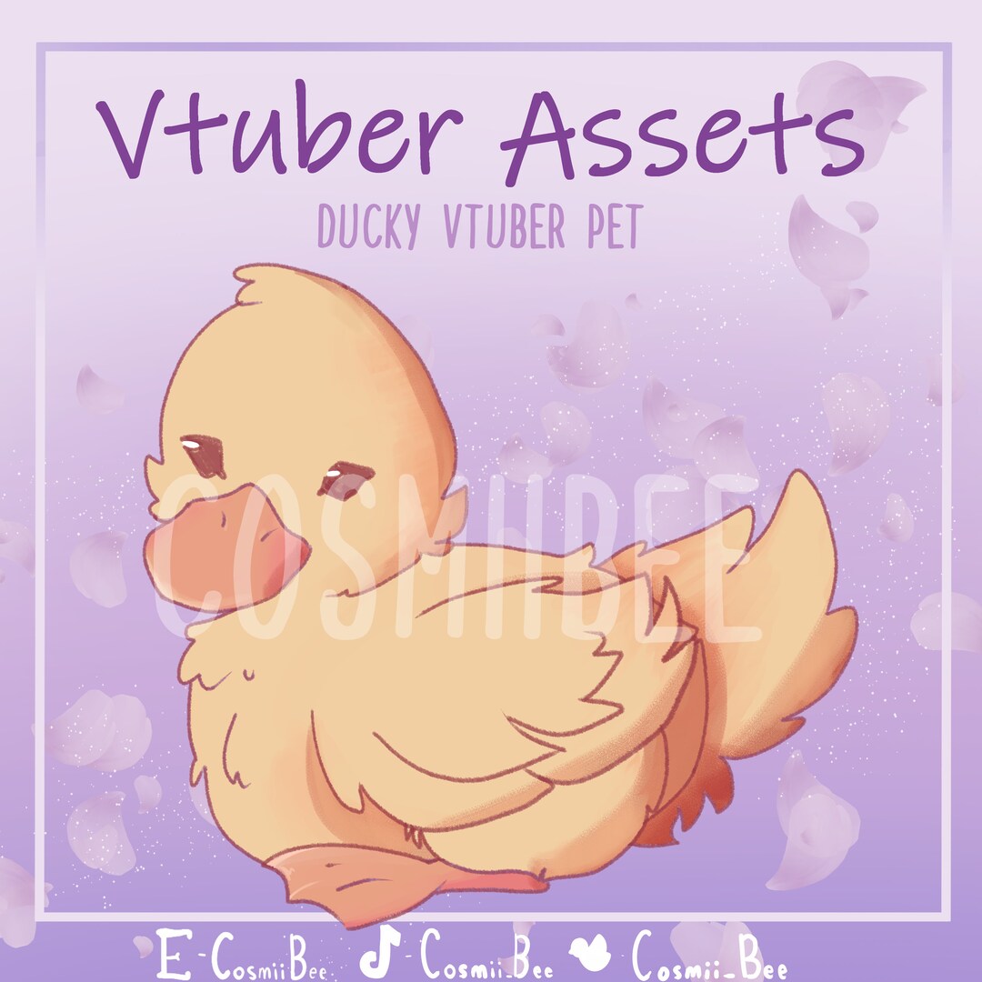 Ducky - Vtuber Avatar/asset - Vtube Studio - Asset for Streamers ...