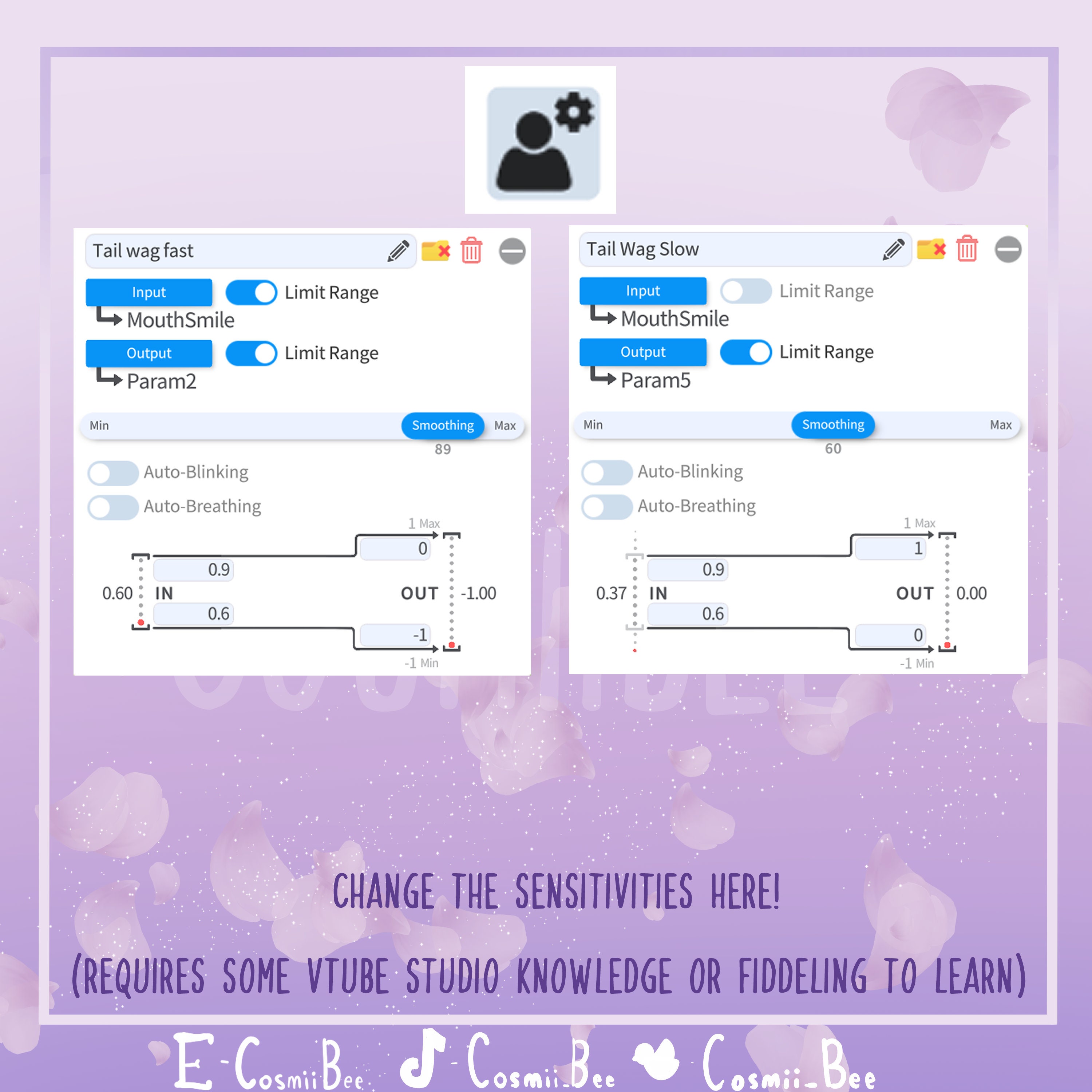 REACTIVE Cat Tail White Animated Vtuber Asset vtube Studio - Etsy