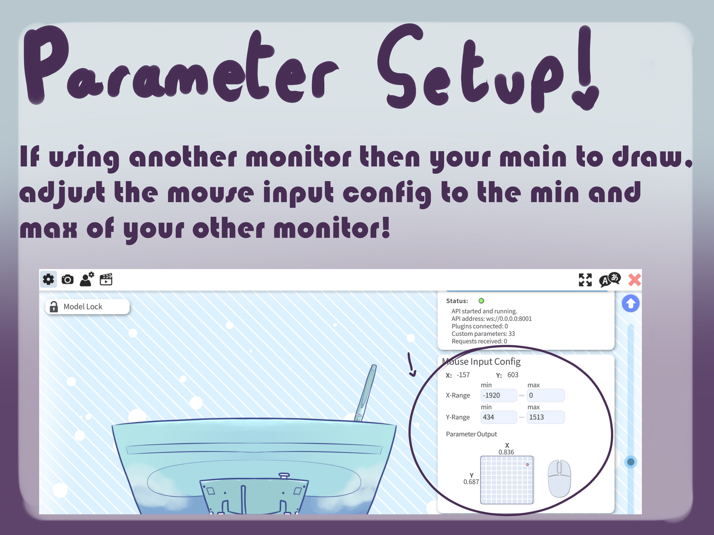 Drawing/graphics Tablet (pack 1) - Mouse Tracking Vtuber Asset (vtube ...