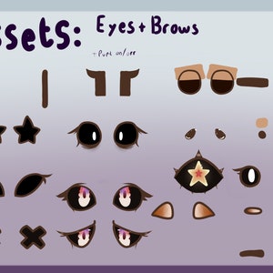 Vtuber Avatar - Customisable Box Head Avatar for Vtube Studio - Etsy